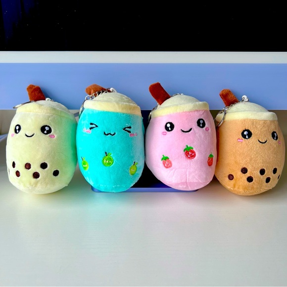 Accessories | Boba Plush Keychain | Poshmark
